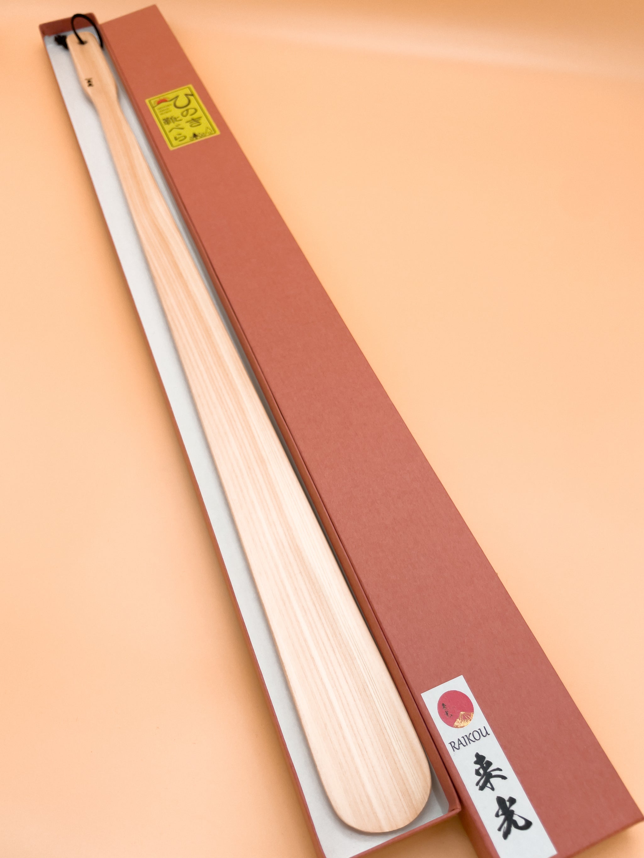Japanese Kiso Hinoki Wooden Shoe Horn – Raikou